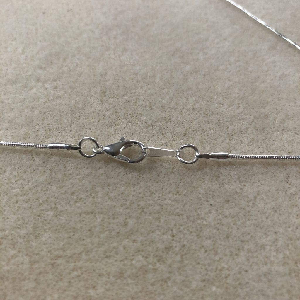 Snake Chain Silver Plate 20"